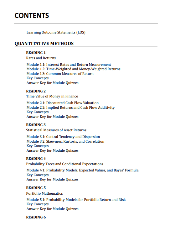 2026 CFA Schweser Notes Level 1 with Quicksheet